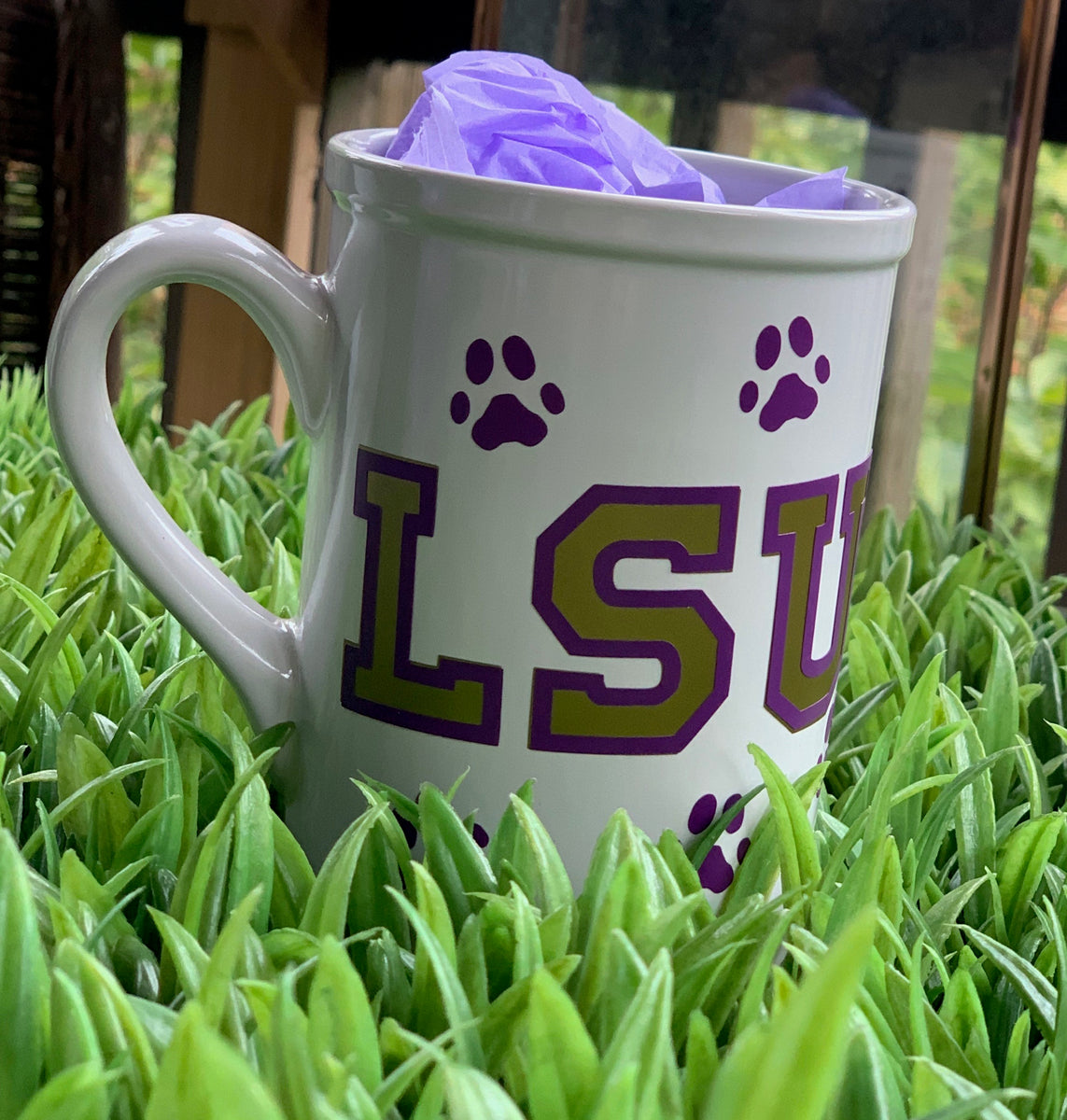 LSU Tailgate Basket – 2blackcatscreate